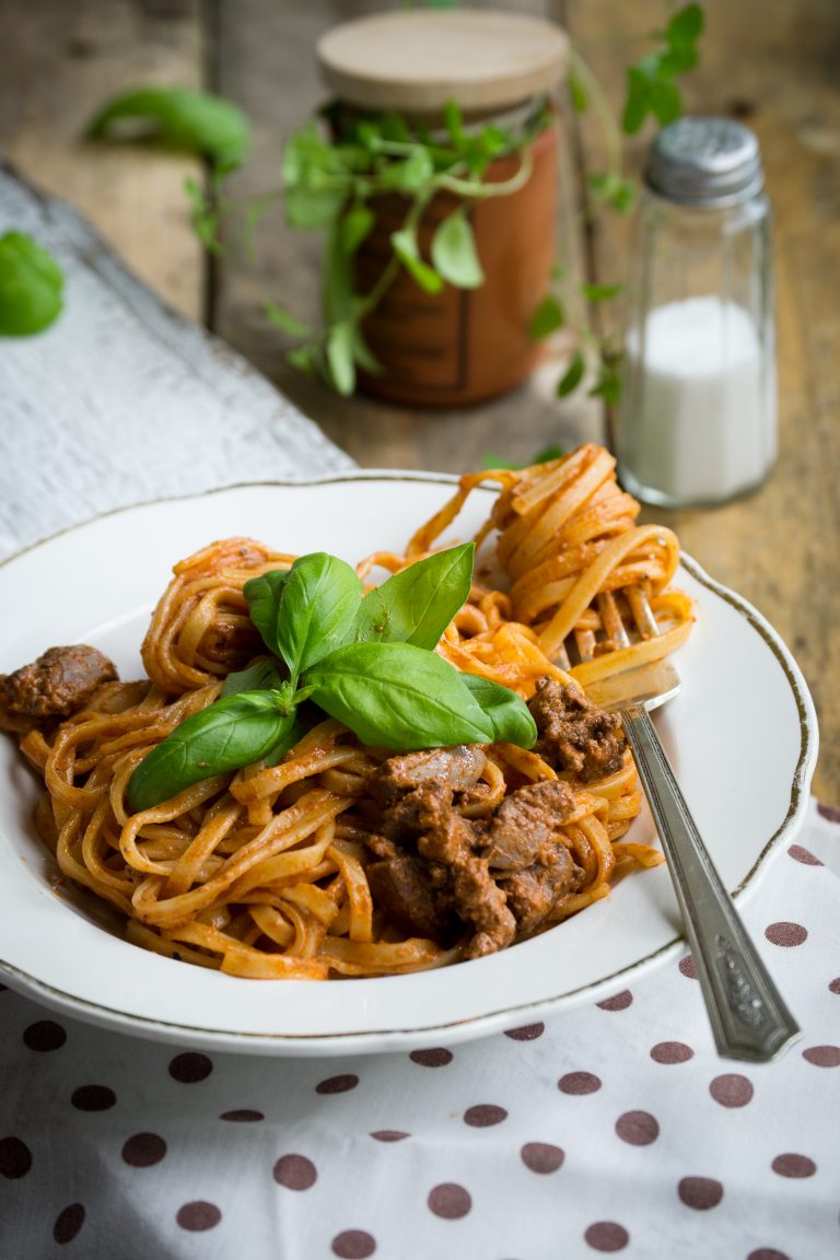 Koorene pasta kanamaksa ja basiilikuga | Rannamõisa | Rannamõisa